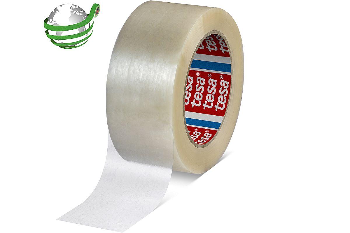 Páska lepicí Tesa Recycled 60418, 50 mm x 132 m, PET, hotmelt, čirá ...