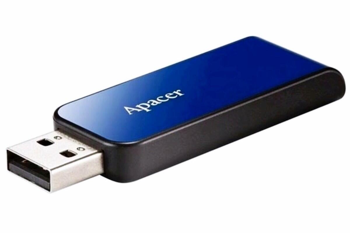 Flash disk 32 GB, Apacer AH334, USB 2.0, modrý | SMERO.CZ