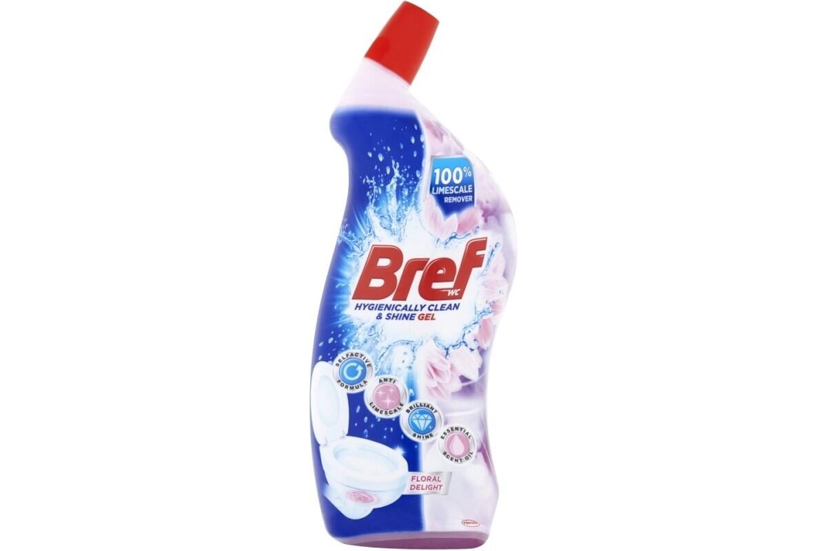 Prostředek čisticí Bref Gel Floral Delight, WC gel, odstraňovač vodního ...
