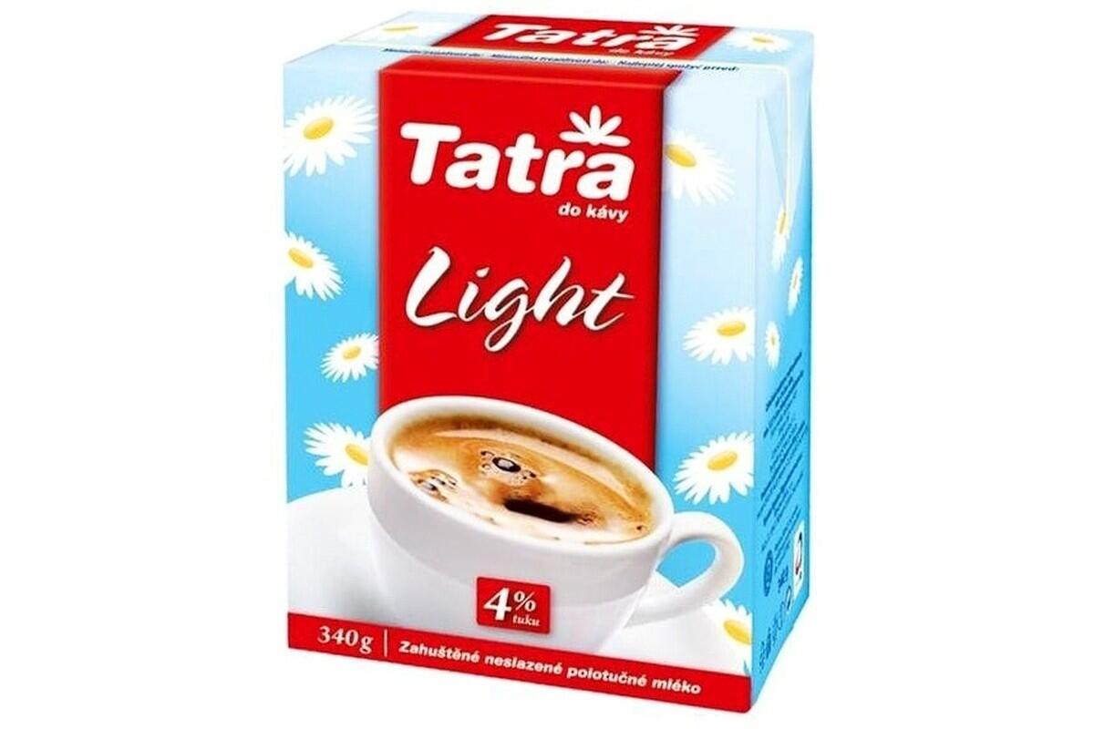 Mléko Tatra light zahuštěné, neslazené, 4%, 340 g | SMERO.CZ